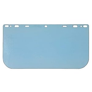 MCR Safety 181560 Polycarbonate Universal Visor Safety Faceshield, Clear, 8-Inch by 15-1/2-Inch, 0.060-Inch Thick (Visor Only - Hat Not Included)