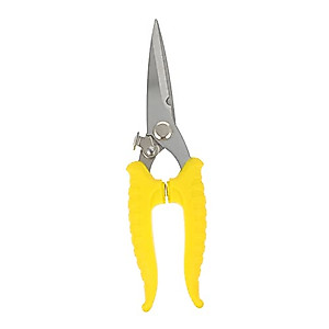 VILLFUL 1pc Pruning Shears Pruners Bonsai Cutters Gardening Trimming Tool Labor Saving Scissor Gardening Tool Yard Pruning Tools Gardening Supplies Jagged Stainless Steel