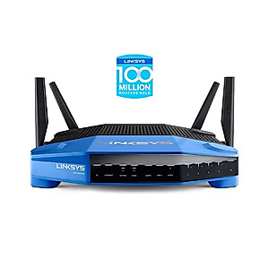 Linksys AC1900 Dual Band Open Source WiFi Wireless Router (WRT1900AC) Renewed