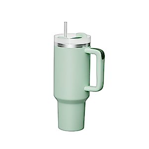Adventure Quencher Travel Tumbler | Fashion Classic 40 Oz Tumbler with Glass Cups with Lids and Straws | Gifts for Women Men Him Her | Trek Collection | 40oz -Bayl Eaf