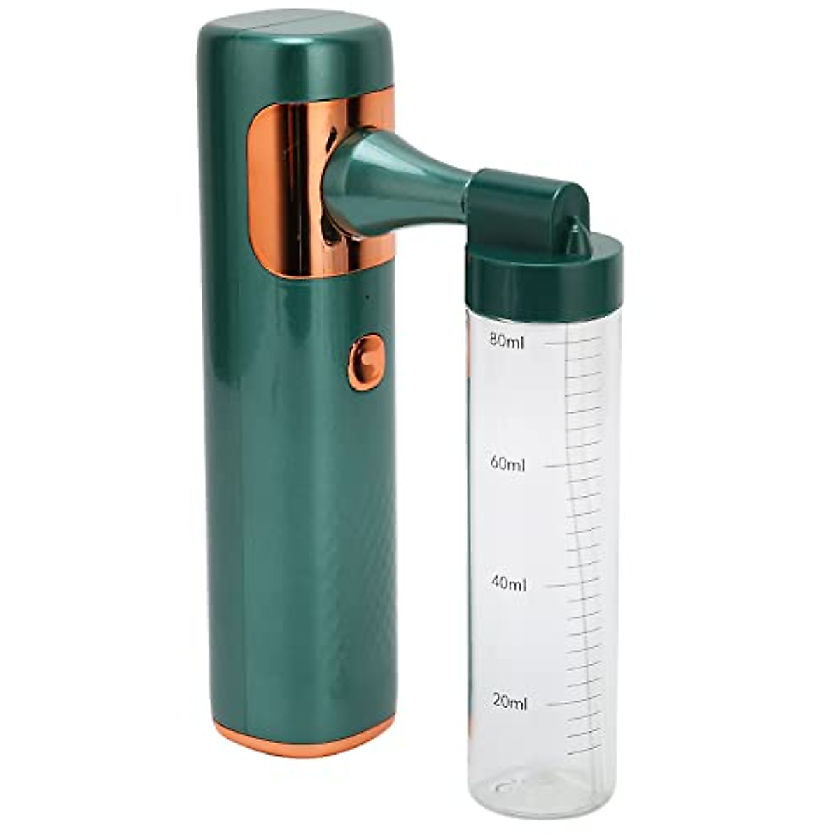 Professional Fogger Machine, 1000mAh Rechargeable Electric Fogger Machine, Handheld Atomizer Sprayer Atomizer Sprayer Machine Handheld Fogger Mist Machine for Home, Office, School, Garden(green)