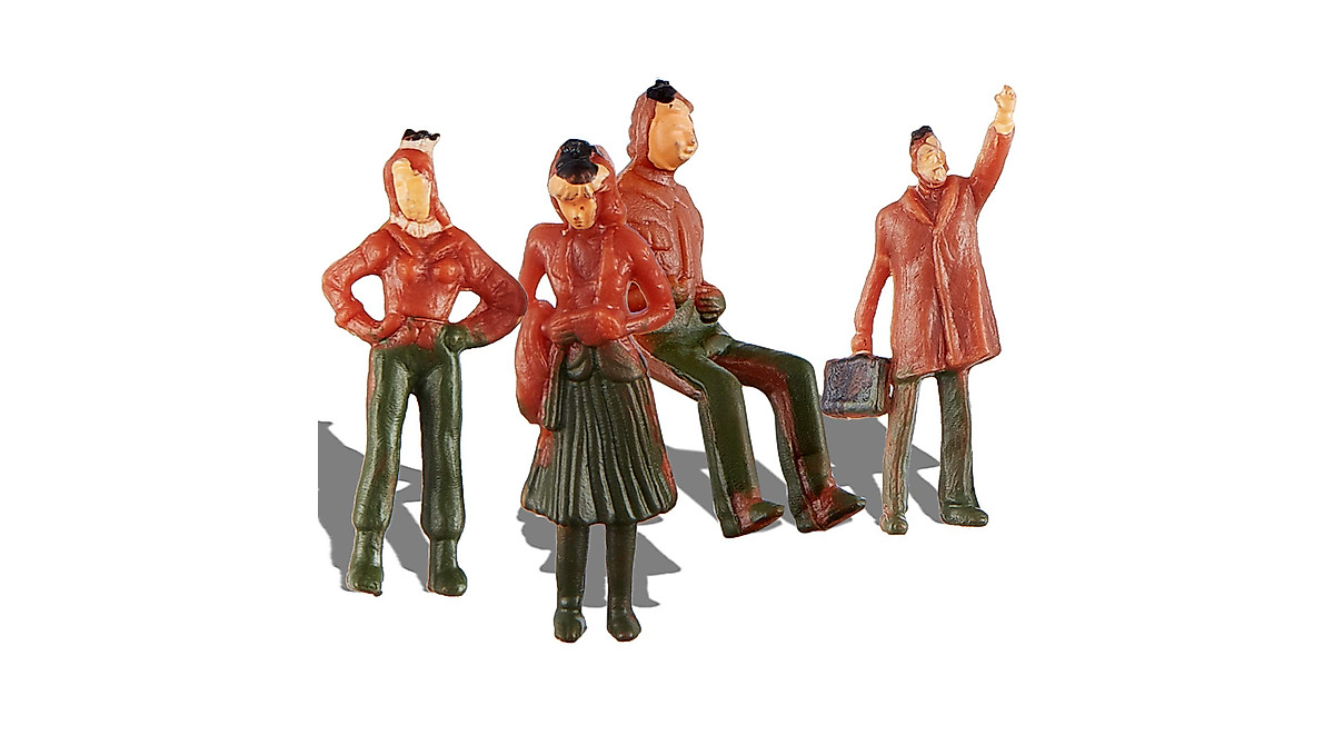Gejoy 200 PCS Model People Figurines for Miniature Scenes