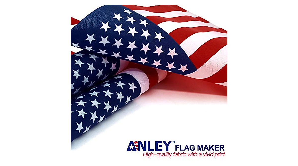 ANLEY USA Deluxe Desk Flag Set - Miniature 6x4 Flag