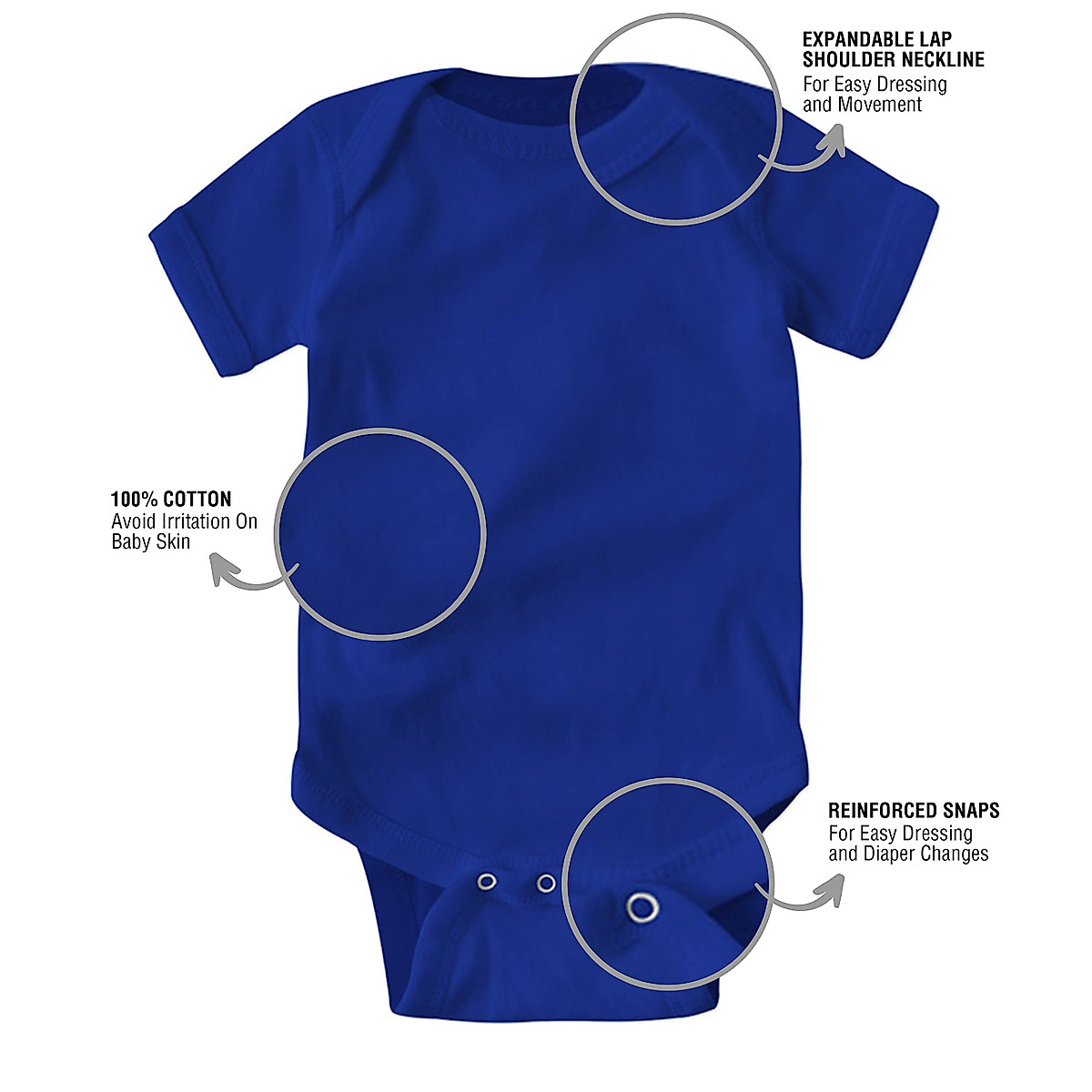 TEEAMORE Custom Bodysuits for Baby Personalized Bodysuit Design Your Own Add Your Text Image Black