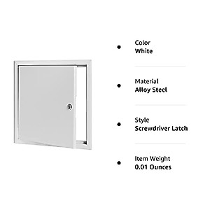 Premier Access Panel 24 x 24 Metal Access Door for Drywall 3000 Series Access Panel for Wall and Ceiling Electrical and Plumbing (Screwdriver Latch)