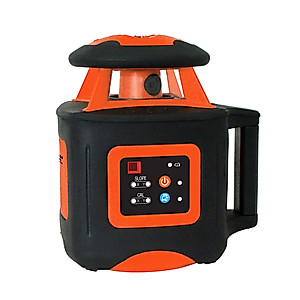 Johnson Level & Tool 40-6535 High Accuracy Dual Slope Rotary Laser Kit, Red, 1 Kit