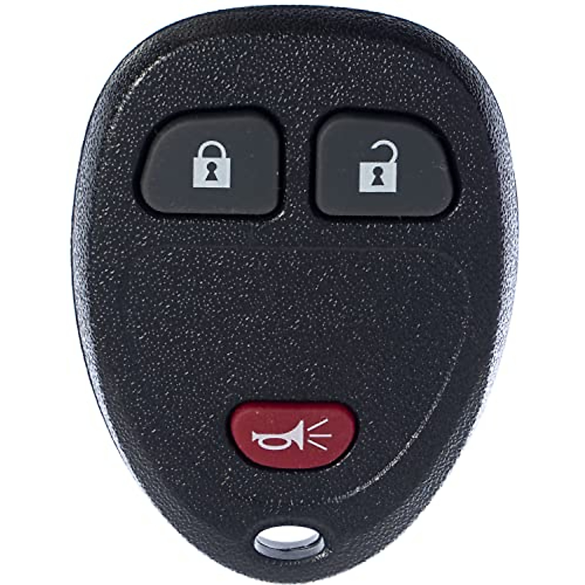 APDTY 24827 Keyless Entry Remote Key Fob Transmitter Complete 3-Button Assembly (Replaces 15913420, 20869056, 20952475)