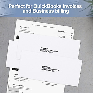 #10 Security Self-Seal Envelopes, PANDRI Windowless Business Mailing Envelopes, Security Tint Pattern for Secure Mailing, Invoices and Statements, Size 4-1/8 x 9-1/2 Inch - 24 LB - 500 Count