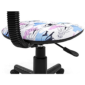 Disney Frozen 2 Adjustable Swivel Mesh Rolling Desk Chair, for Kids, Teens and Adults
