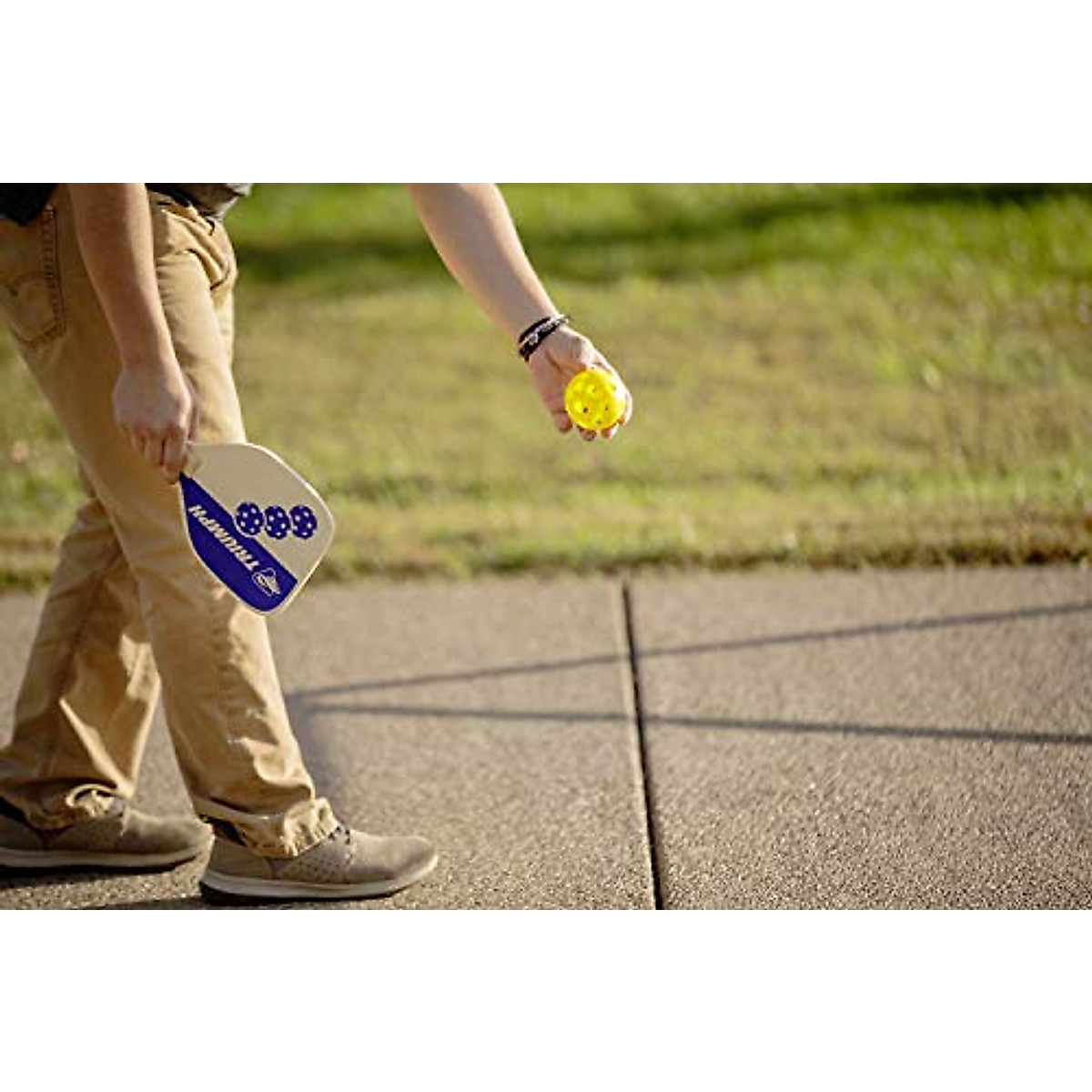 Triumph Sports Multi-Sport Versatile Combo Outdoor Game Net Set Includes Volleyball, Badminton, and Pickleball, Blue (35-7510-2)