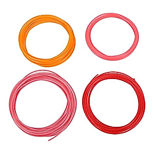 Filaments for Low Temperature 3D Pen 20 Colors 1.75mm PCL Filament Refills for 3D Printer Printing Pen Low Temperature