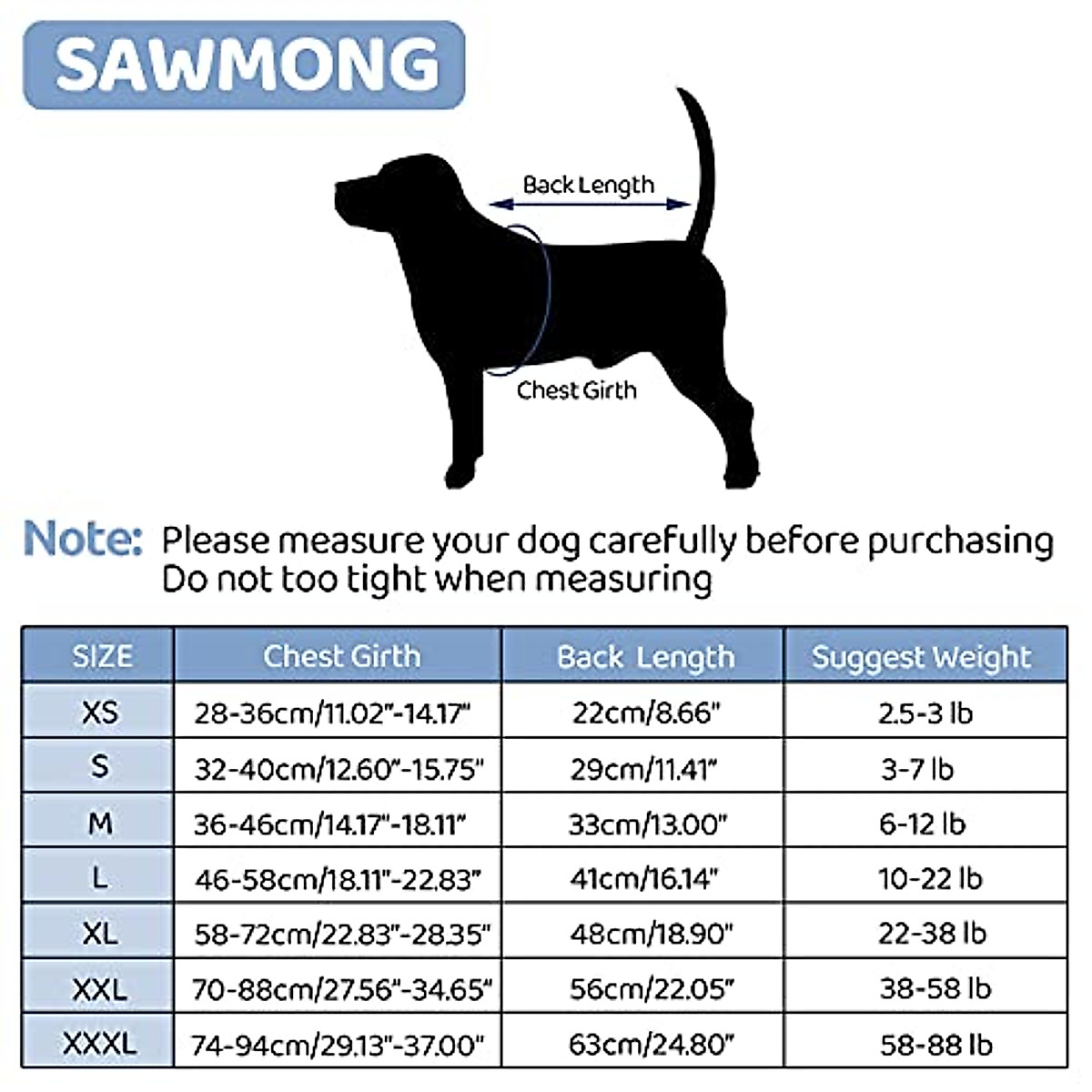 SAWMONG Dog Recovery Suit, Recovery Suit for Dogs After Surgery, Dog Spay Surgical Suit for Female Dogs, Dog Onesie Body Suit for Surgery Male Substitute Dog E-Collar Cone, Plant Blue, X-Large