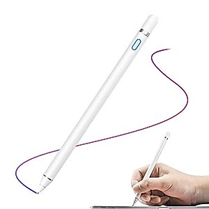 Stylus Pens for Touch Screens,Stylus Pencil Compatible for Apple,Active Pencil Smart Digital Pens Fine Point Stylist Compatible with iPhone iPad Pro Air Mini and Other Tablets (White)