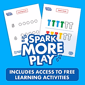 Educational Insights Design & Drill Build-It Bucket with Electric Drill Toy, 41 Pieces, Preschool STEM Toy, Gifts For Boys & Girls, Ages 3+