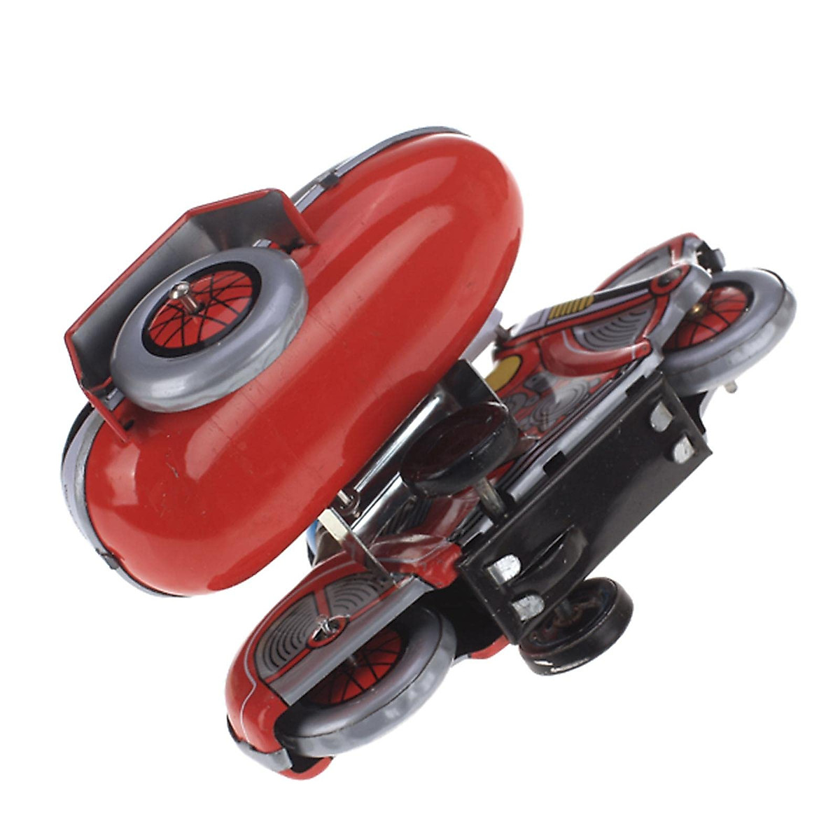 Almencla Clock Motorcycle W/Side Preschool