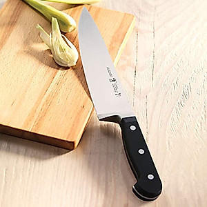 HENCKELS Classic Razor-Sharp 16-Piece Knife Block Set, Chef Knife, Bread Knife, German Engineered Informed by 100+ Years of Mastery
