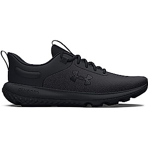 Under Armour Men's Charged Revitalize, (002) Black/Black/Black, 10.5, US