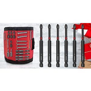 Stocking Stuffers Christmas Gifts for Men, Magnetic Wristband Tools with Magnetic Phillips Bits #2 Impact
