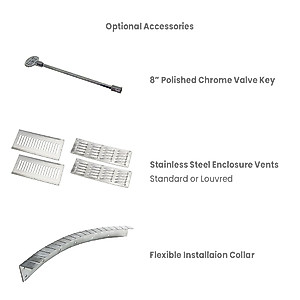 HPC Fire Push Button Spark Ignition Gas Fire Pit Kit (TOR-PENTA31FPK-NG), 31" Pan, 24" Torpedo Burner