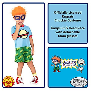 Rubies Baby Rugrats Chuckie Costume, As Shown, Toddler