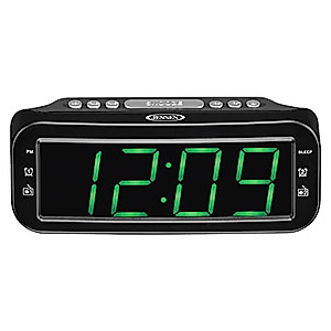 JENSEN JCR-206 Digital AM/FM Dual Alarm Clock Radio