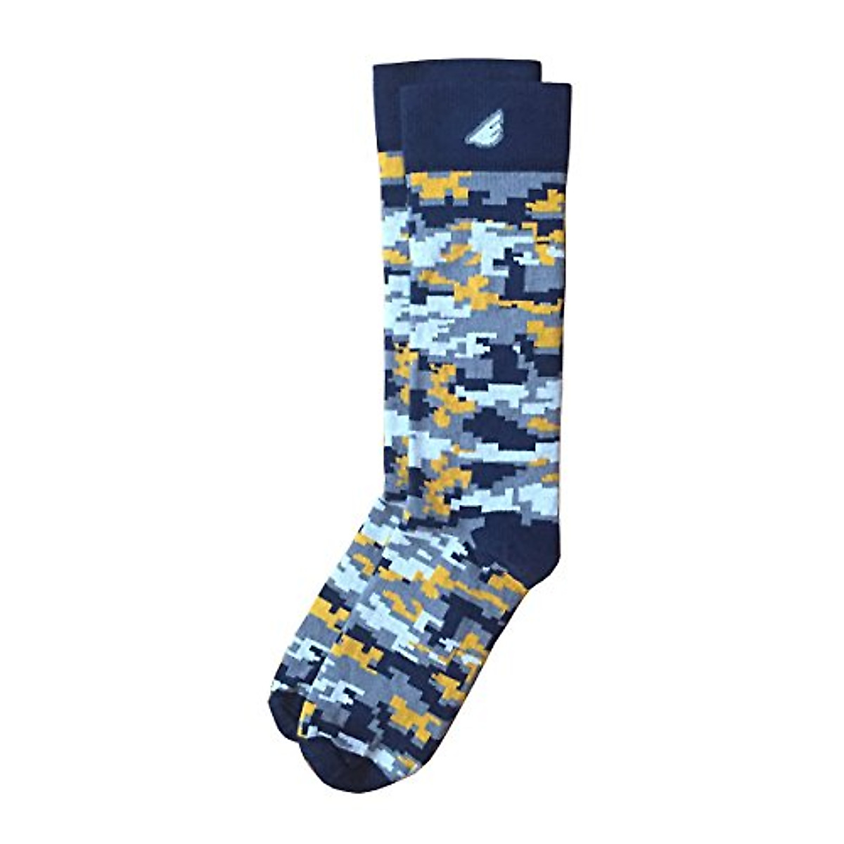 Fun Digital Camo Mens Dress Socks Colorful Digicamo Gift 3-Pack, Made in America