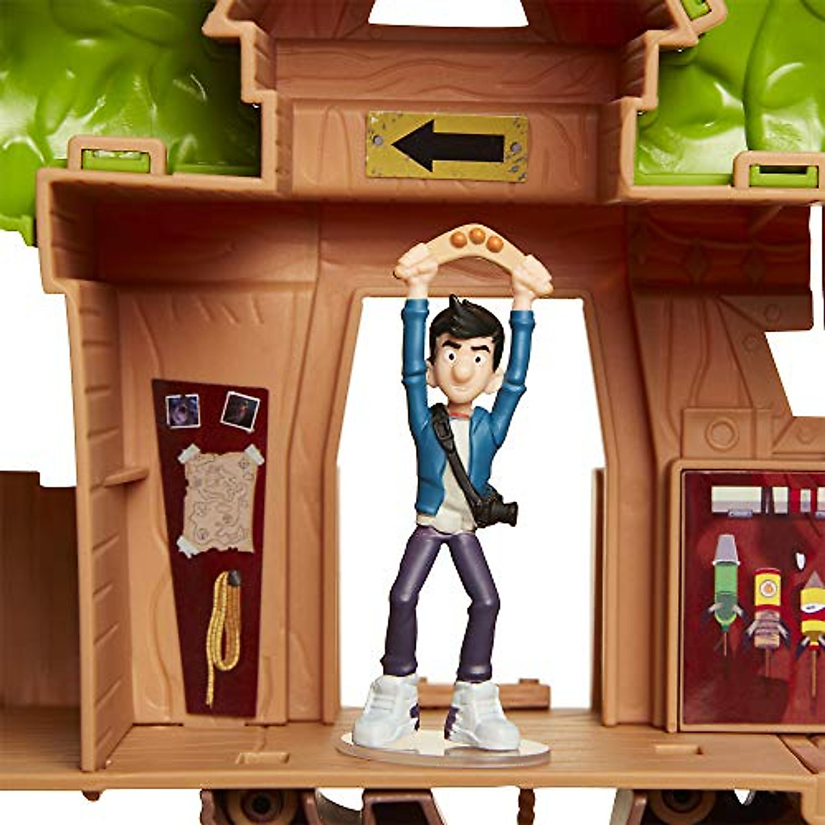 The Last Kids On Earth - Tree House of Awesomeness Playset, Includes Exclusive Jack Action Figure & 2 Zombies