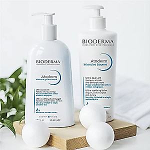 Bioderma - Atoderm - Intensive Gel Moussant - Ultra Rich Foaming Cleansing Gel - Anti-Itching - Body Wash for Very Dry to Atopic Sensitive Skin