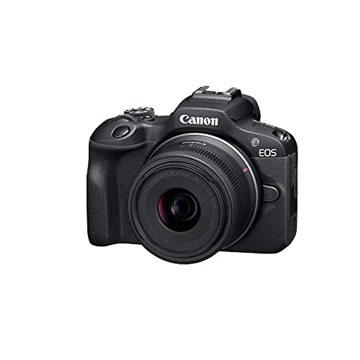 Canon EOS R100 RF-S18-45mm F4.5-6.3 is STM & RF-S55-210mm F5-7.1 is STM Lens Kit, Mirrorless Camera, RF Mount, 24.1 MP, Continuous Shooting, Full HD Video, 4K, Lightweight, Wi-Fi, Content Creation
