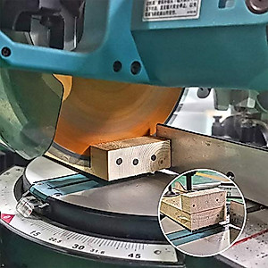 Luckyway 7-1/4 Inch 60T Finish with 5/8 Inch Arbor TCT Circular Saw Blade for Cutting Wood