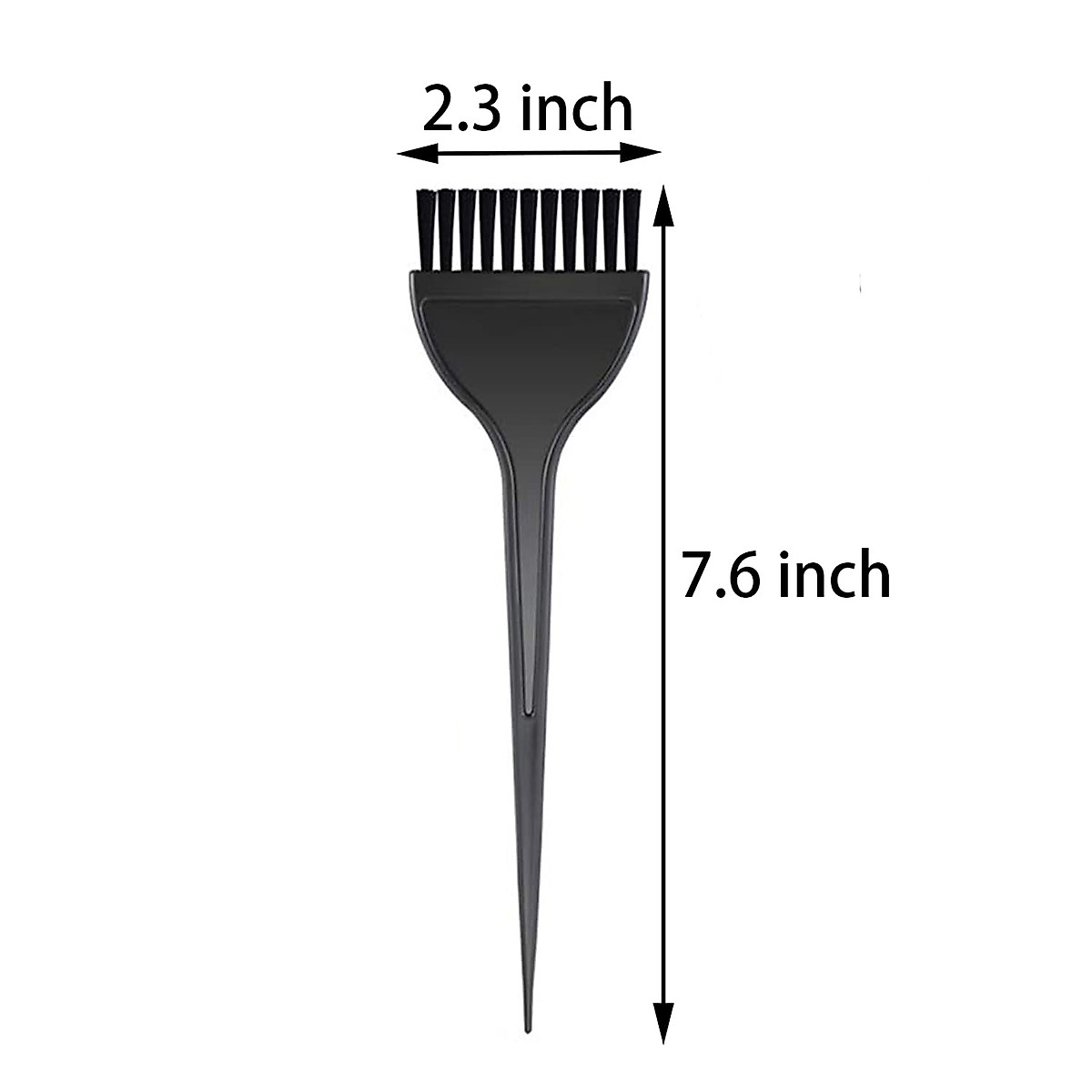 12 Pcs Hair Dye Brushes Color Tint Applicator for Salon Use Home DIY Dyeing, Black