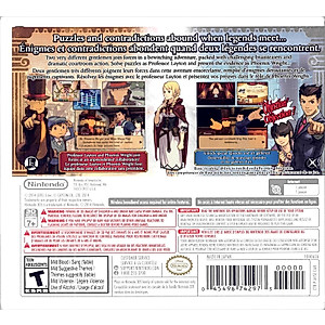 Professor Layton vs Phoenix Wright Ace Attorney