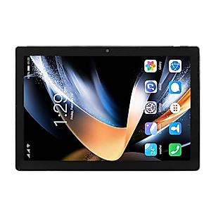 SHYEKYO 10.1 Inch Tablet, 5G WiFi Tablet 100-240V Dual Speakers 7000mAh for Office for Android 13 (US Plug)