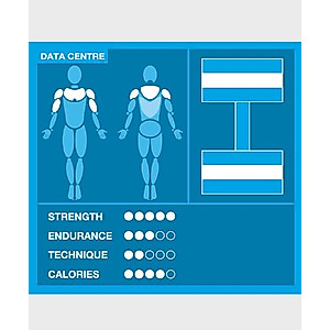 SPEEDO Aqua Dumbbell, Blue/White, One Size