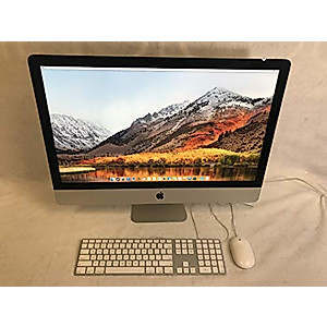 Apple iMac ME088LL/A 27in Intel Core i5-4570 X4 3.2GHz 8GB 1TB, Silver (Renewed)