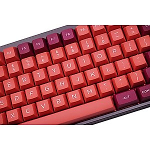 ONECAP Orange 166 Keys OSA PBT Double Shot Keycap for Cherry MX Switch keycaps for Wired USB Mechanical Gaming Keyboard