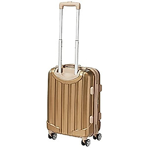 Rockland Santa Fe Hardside Spinner Wheel Luggage, Bronze, Carry-On 20-Inch