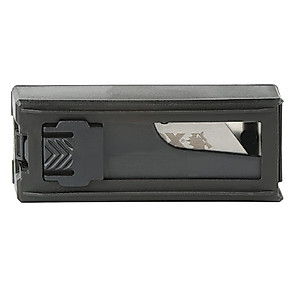 LENOX Utility Knife Blades, 10 Carbide Blades, 3/4 Inch, Foldable and Portable, Storage for Blades (LXHT11800T)