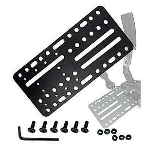Nosxxus Universal Desk/Chair Mount Bracket Plate for USB Handbrake,Suitable For Racing Game G25/27/29 T500 Windows 14 Bit Pc Usb Game Handbrake Sim Card,Compatible with Logitech Driving Force Shifter