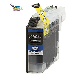 8 Pack - Toner Refill Store Compatible Brother LC203BK, LC203C, LC203M, LC203Y Replacement Ink Cartridges for the Brother: MFC-J4320DW, MFC-J4420DW, MFC-J4620DW, MFC-J5520DW, MFC-J5620DW, MFC-J5720DW. Page Yield: 550 pages at 5% page coverage per page. (2