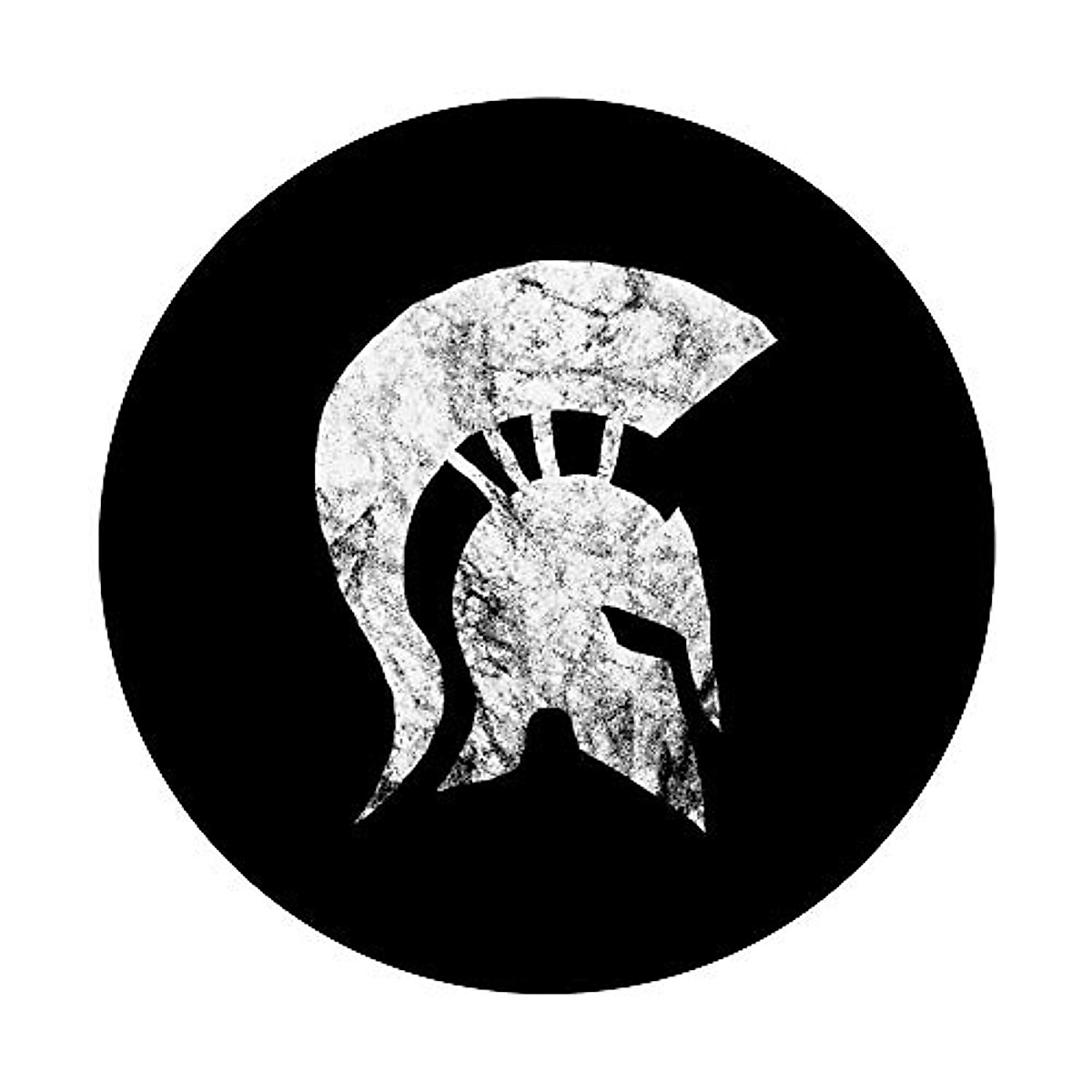 Sparta Soldier Leonidas Spartan Gladiator Helmet Warrior PopSockets PopGrip: Swappable Grip for Phones & Tablets