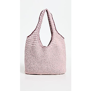 Madewell Women's The Crochet Shopper Bag, Wisteria Dove Multi, One Size