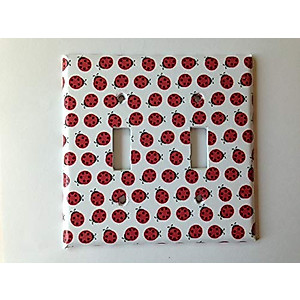 Ladybug Light Switch Plate Cover Various Sizes Offered