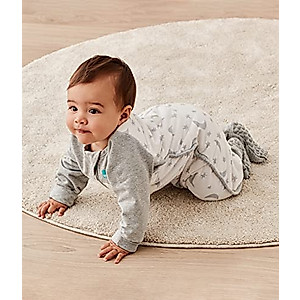 Love to Dream Warm Baby Sleep Suit (12-24 Mo), Super Soft Temp Regulating Sleeping Sack, 2.5TOG Warm Wearable Blanket, White