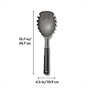 OXO Good Grips Pasta Scoop Strainer,Gray