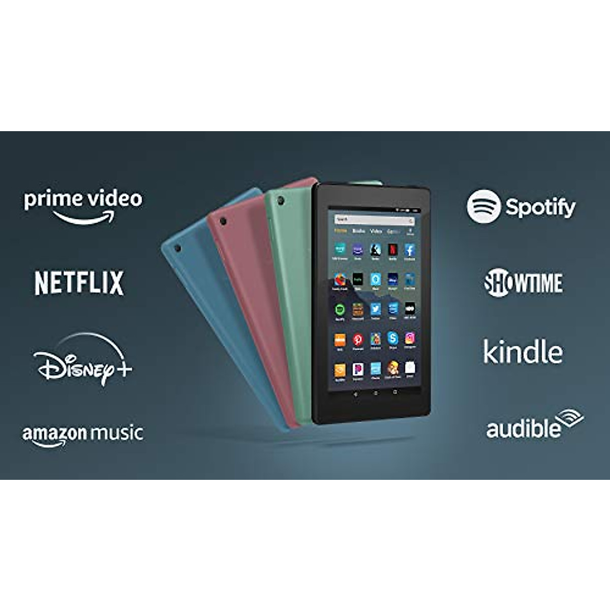 Fire 7 Tablet (7" display, 32 GB) - Black + Kindle Unlimited (with auto-renewal)