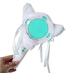 Lightstick Cover,Plush Cartoon Light Stick Covers,Glow Sticks Decorative Cute Protective Cover with Animal Ear Shape for Kpop TXT Concerts,Shows,Performance