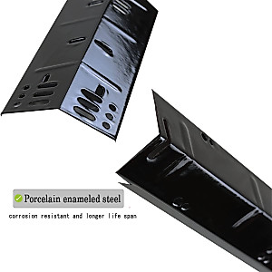 Grill Parts for Dyna-Glo Dyna-Glo 5 Burner DGH474CRP DGH483CRP DGH485CRP, Dyna-Glo 4 Burner DGH450CRP Dyna-Glo 3 Burner DGH373CRP, Porcelain Heat Plate Stainless Steel Burner for Revoace GBC1793W