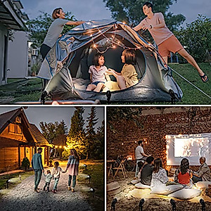 CONERIFE Low Voltage Led Landscape Lights, Outdoor Landscape Lighting with Warm White IP65 Waterproof, Low Voltage Landscape Lights for Garden Yard Driveway Walls Trees Flags.