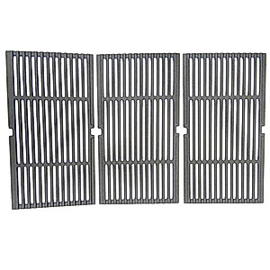 Cast Iron Cooking Grates for Charbroil 463268207, 463268806; Presidents Choice GSS3220JSN Gas Models, Set of 3
